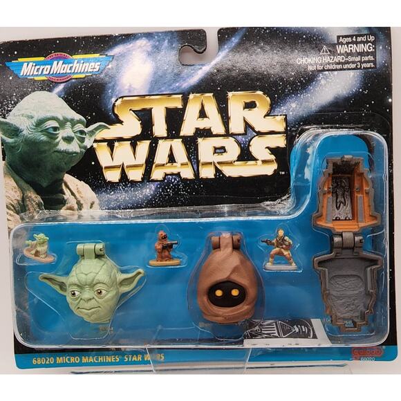 Hasbro | Toys | Micro Machines Star Wars Mini Figure Head Pods ...